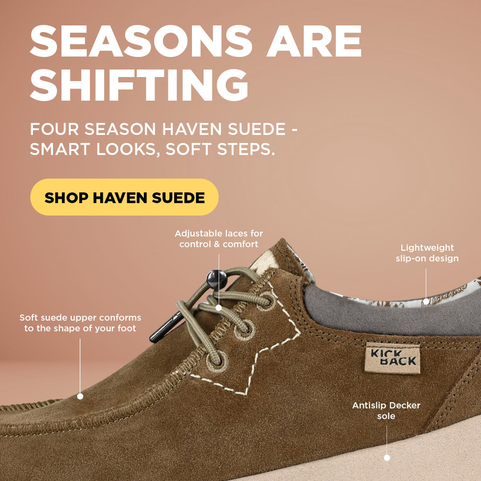 KickBack Shoes | Lightweight, Stylish Footwear for All-Day Comfort